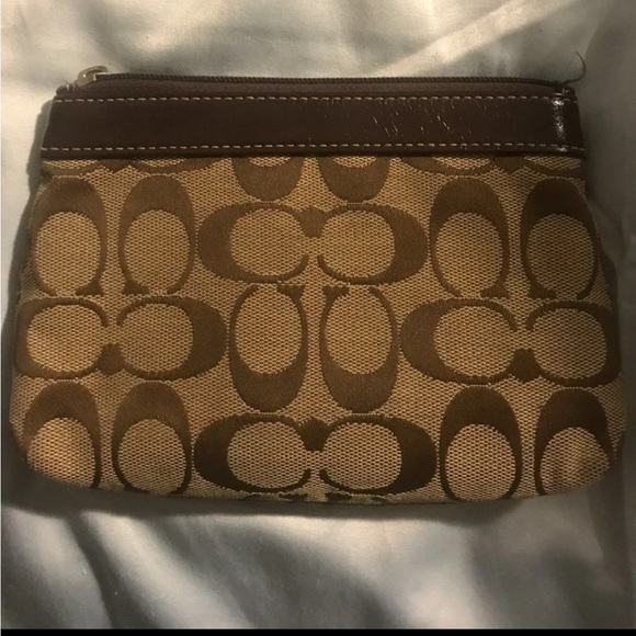 Coach | Bags | Coach Zipper Pouch Wristlet | Poshmark